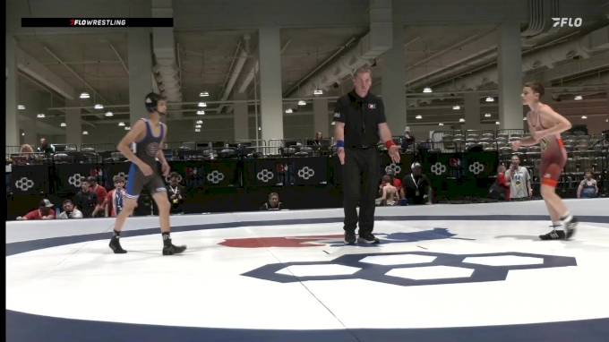 U15 GR - 44 lbs Champ. Round 2 - Jaxon McCune, Gold Rush Wrestling vs ...
