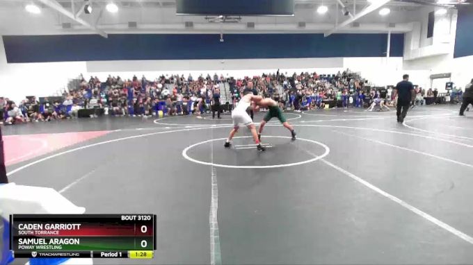 132 lbs Champ. Round 2 - Caden Garriott, South Torrance vs Samuel ...