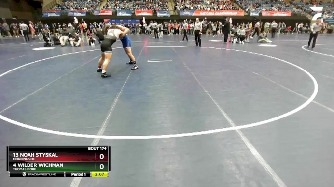 157 lbs Champ. Round 2 - 13 Noah Styskal, Morningside vs 4 Wilder ...