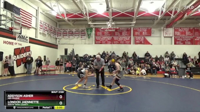 JV-15 lbs Round 3 - London Jaennette, South Tama County vs Addyson ...