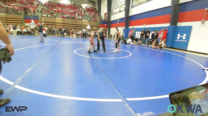 85 lbs Consi Of 4 - Jett Manning, Barnsdall Youth Wrestling vs Logan ...