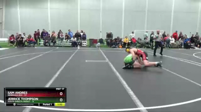 170 lbs Round 2 (4 Team) - Sam Andres, Nebraska Red vs Jerrick Thompson ...
