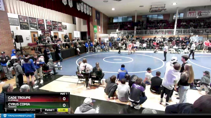 152 lbs Cons. Semi - Cyrus Comia, Tahoma vs Cade Troupe, Flathead
