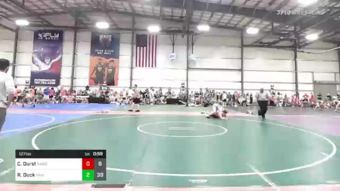 127 lbs Round Of 16 - Carter Durst, All-American Wrestling Club vs ...