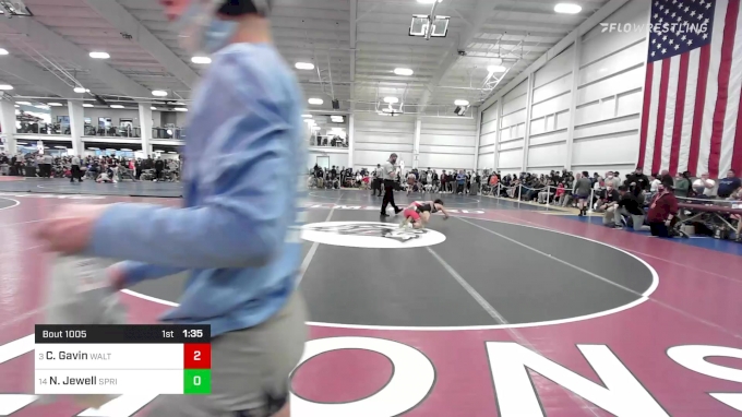 106 lbs Round Of 16 - Conor Gavin, Waltham vs Noah Jewell, Springfield ...