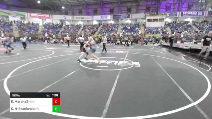 105 lbs Round Of 32 - Eloy MartineZ, Heaton Middle School vs Conner ...