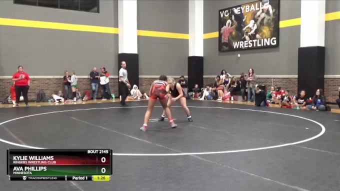 146 lbs 7th Place Match - Kylie Williams, Ringers Wrestling Club vs Ava ...