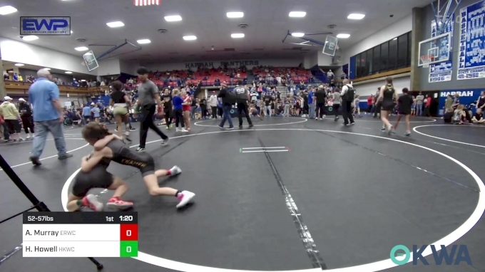52-57 lbs Rr Rnd 3 - Avery Murray, El Reno Wrestling Club vs Hayzel ...