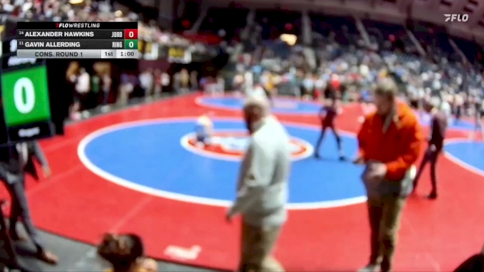2A-113 lbs Cons. Round 1 - Alexander Hawkins, Jordan vs Gavin Allerding ...