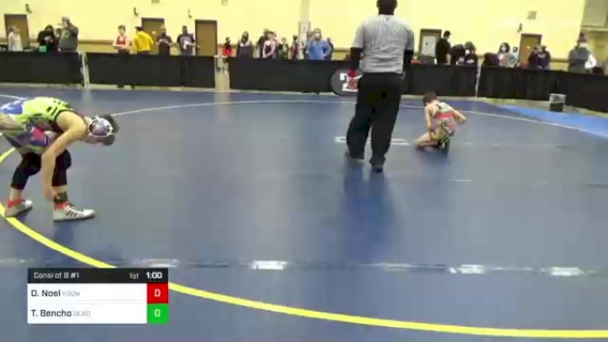 78 lbs Consi Of 8 #1 - Dj Noel, Young Guns W.C. vs Thomas Bencho ...