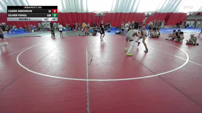 125-125 A Round 3 - Caden Simonson, Rochester Century vs Oliver Fuhol ...
