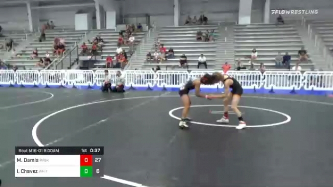 95 lbs Prelims - Mason Damis, Revival Black vs Izayah Chavez, Whitted ...