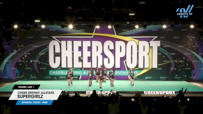 Cheer Destiny Allstars - Supergirlz [2024 L2.2 Youth - PREP Day 1] 2024 ...