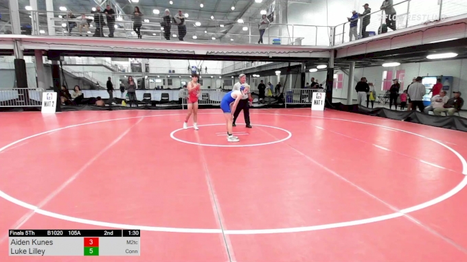 M-105A lbs Final - Aiden Kunes, M2tc vs Luke Lilley, Connellsville ...