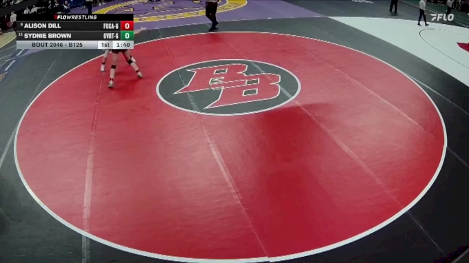 Champ. Round 1 - Sydnie Brown, Overton Girls vs Alison Dill, Fort ...