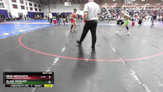 133 lbs Champ. Round 3 - Blake Woolsey, Providence (Mont.) vs Sean ...