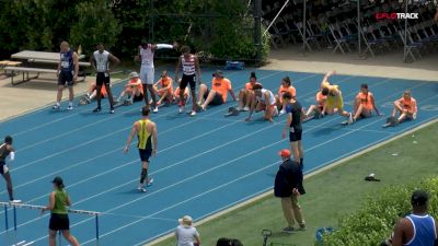 High School Boys' 110m Hurdles 3A & 100m Wheelchair & 100m 1A, Finals