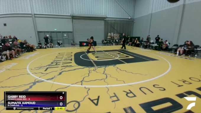 152 lbs Round 4 (6 Team) - Gabby Reid, Pennsylvania Red vs Sumaiya ...