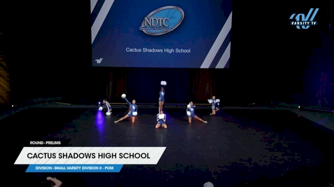 Cactus Shadows High School [2025 Small Varsity Division II - Pom ...