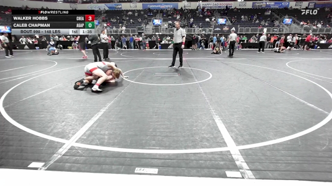 148 lbs 7th Place - Walker Hobbs, Cheatham County Wrestling Club vs ...