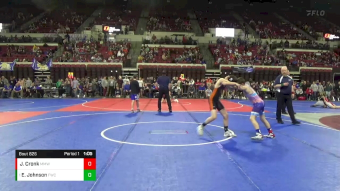 98 lbs Cons. Round 3 - Ean Johnson, Frenchtown Wrestling Club vs Joseph ...