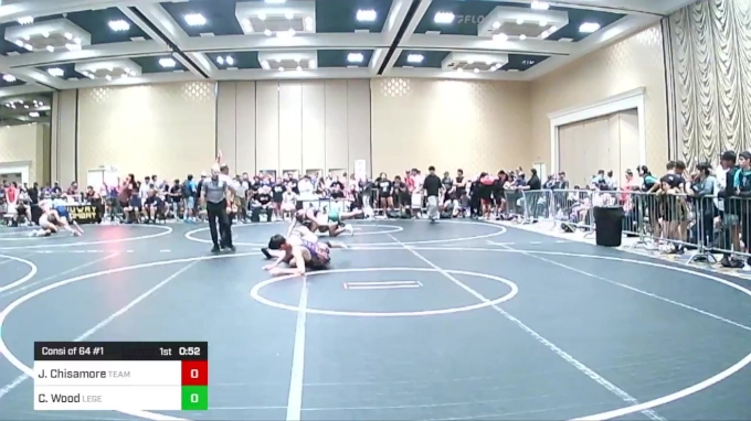 157 lbs Consi Of 64 #1 - Johnathan Chisamore, Team Puma vs Clark Wood ...