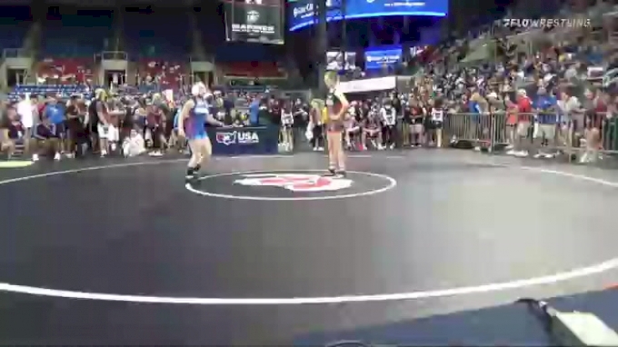106 lbs Quarterfinal - Harlee Hiller, Illinois vs Heather Crull, Indiana