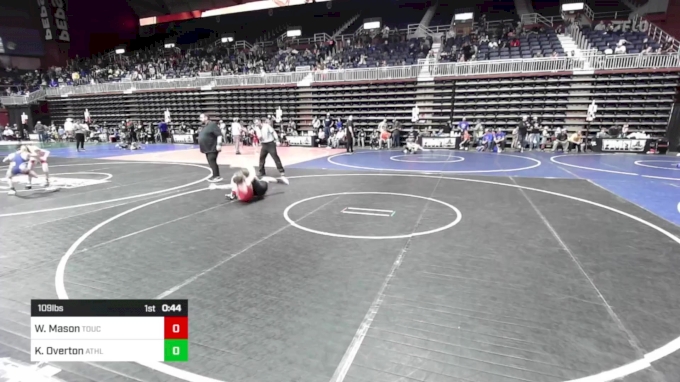 109 lbs Consolation - Wyatt Mason, Touch Of Gold WC vs Kael Overton ...