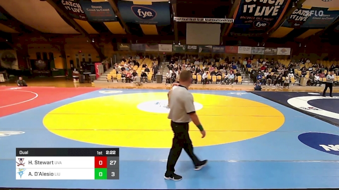 184 lbs Dual - Hudson Stewart, Virginia vs Anthony D'Alesio, Long ...