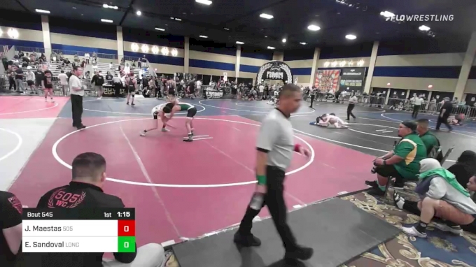 106 lbs Semifinal - Jason â??Gooseâ?? Maestas, 505 Wc vs Eduardo ...