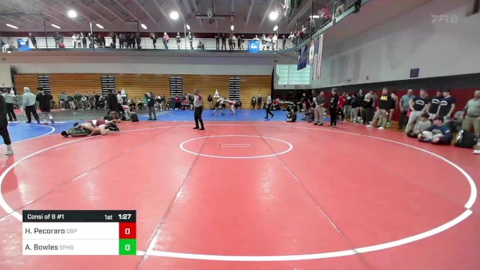 175 lbs Consi Of 8 #1 - Holden Pecoraro, Don Bosco Prep vs Adam Bowles ...