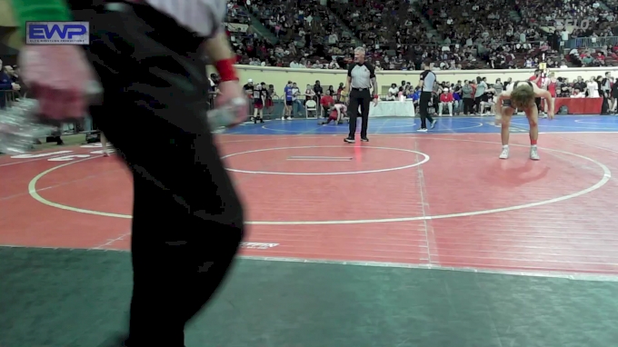 113 lbs Round Of 64 - Cooper Dobbins, Comanche Indians vs Jesse Kerr ...