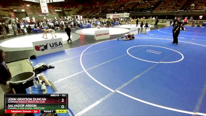 132 lbs Cons. Round 5 - John Grayson Duncan, Guardian Knights Wrestling ...