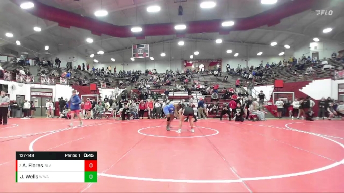 137-148 lbs Cons. Round 3 - Addison Flores, Blackford vs Journee Wells ...