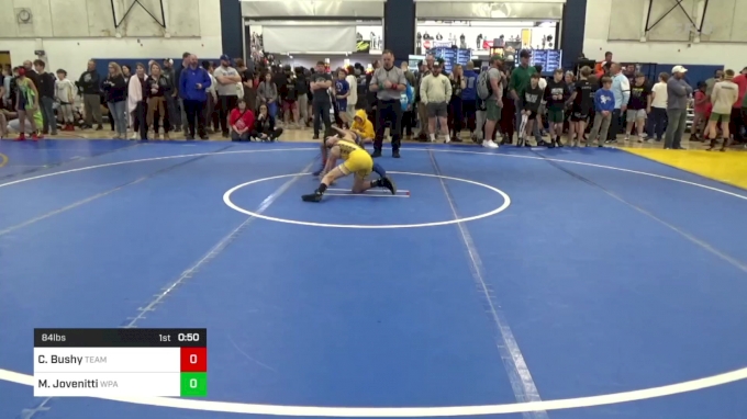 84 lbs Round Of 16 - Christian Bushy, Team Miron vs Maximus Jovenitti ...