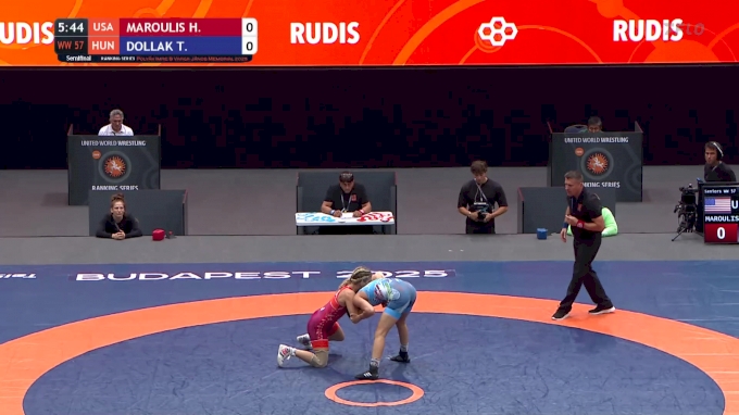 57 kg Semifinal - Helen Maroulis, USA vs Tamara Dollak, HUN