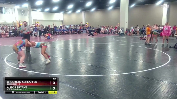 125 lbs Semis & Wb (16 Team) - Alexis Bryant, South Dakota Heat vs ...