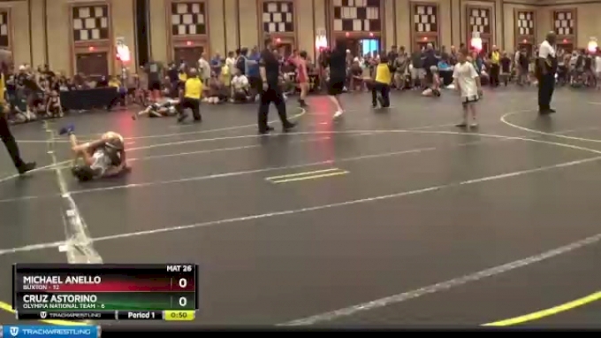 56 lbs Round 3 (6 Team) - Michael Anello, Buxton vs Cruz Astorino ...