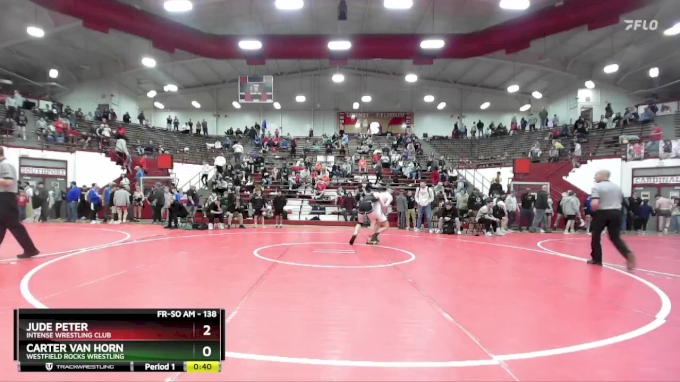 138 lbs Champ. Round 1 - Jude Peter, Intense Wrestling Club vs Carter ...