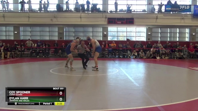 197 lbs 1st Place Match - Coy Spooner, Coast Guard vs Dylan Harr ...