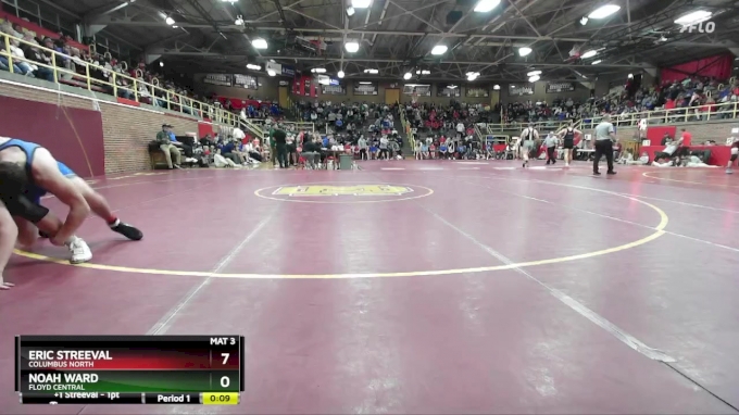165 lbs Cons. Round 1 - Noah Ward, Floyd Central vs Eric Streeval ...