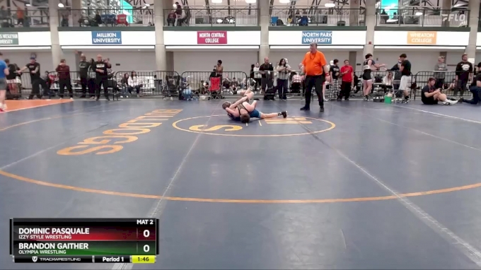 100-111 lbs Semifinal - Brandon Gaither, Olympia Wrestling vs Dominic ...