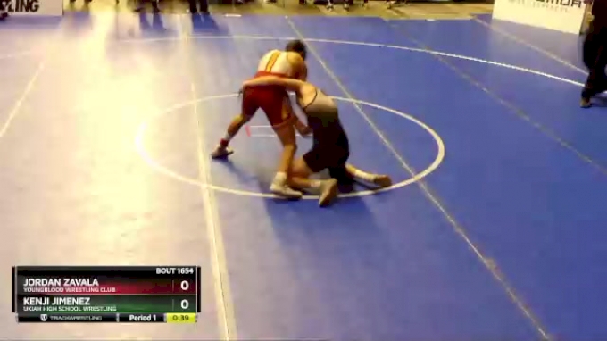 152 lbs Cons. Round 3 - Jordan Zavala, Youngblood Wrestling Club vs ...