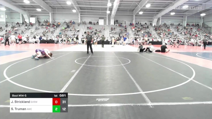 135 lbs Rr Rnd 2 - Jameson Strickland, SVRWC vs Solomon Truman, Arsenal ...