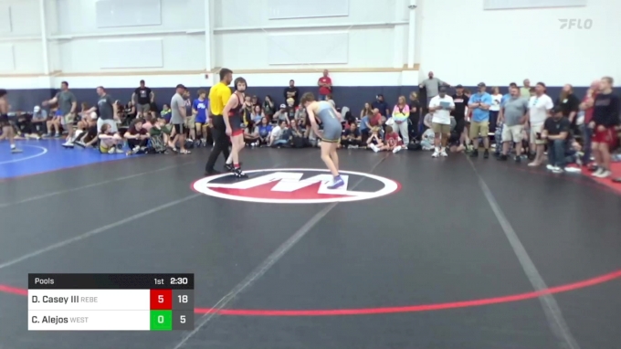 102 lbs Pools - Daniel Casey III, Rebellion vs Cayden Alejos, West ...