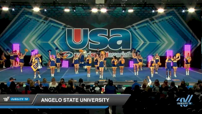Angelo State University [2020 Fight Song -- College -- Cheer Day 2 ...