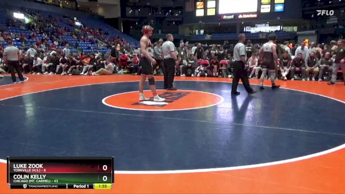 175 lbs Finals (8 Team) - Colin Kelly, Chicago (Mt. Carmel) vs Luke ...