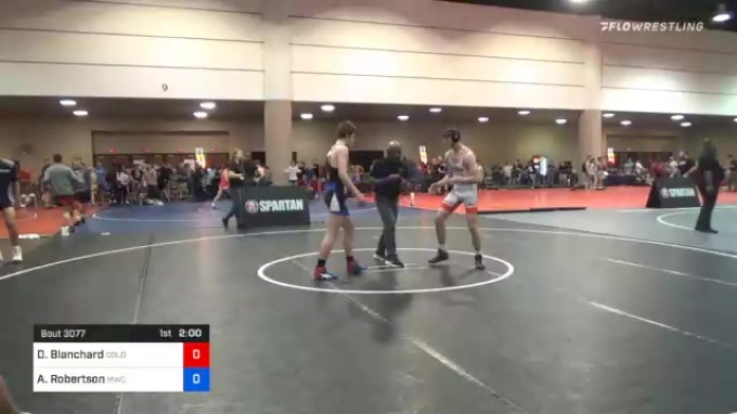 145 kg Quarterfinal - Devlin Blanchard, Colorado vs Aiden Robertson ...