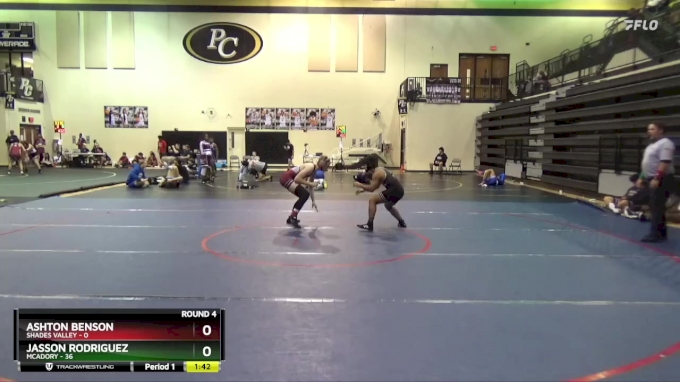 144 lbs Round 4 (10 Team) - Jasson Rodriguez, Mcadory vs Ashton Benson ...