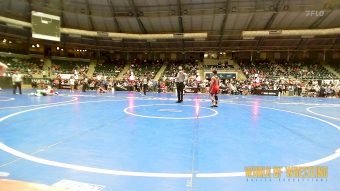 110 lbs Round Of 16 - Jeremiah Hayes, Red Cobra Westling Academy vs ...